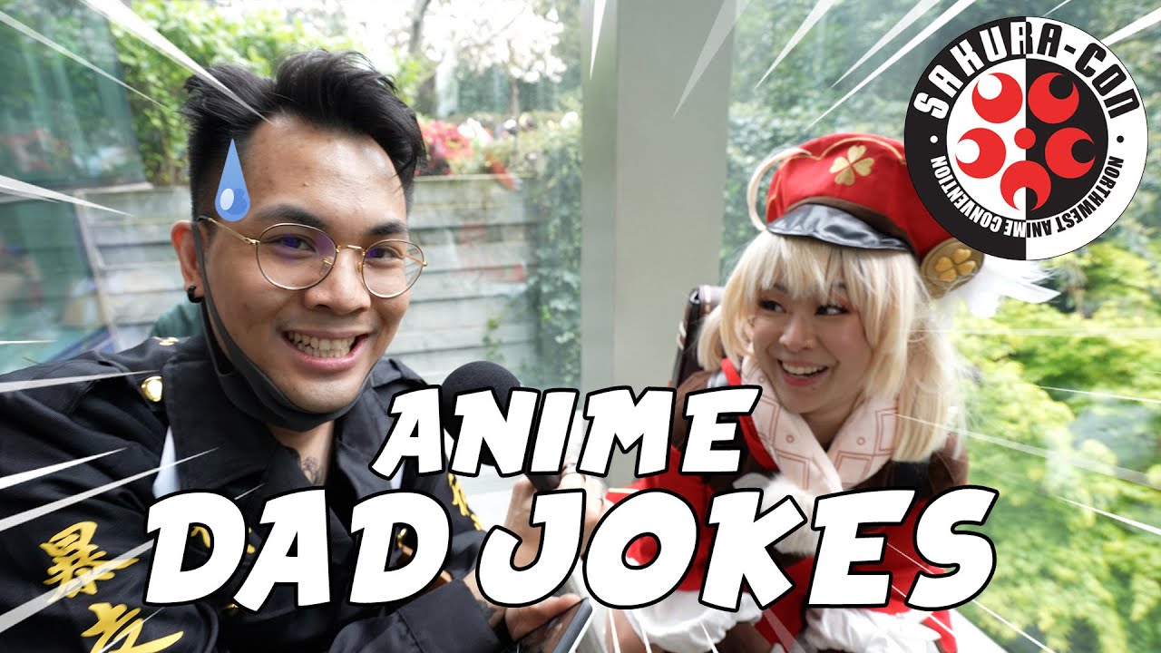 ANIME DAD JOKES AT SAKURA CON 2022 (TRY NOT TO LAUGH) - YouTube