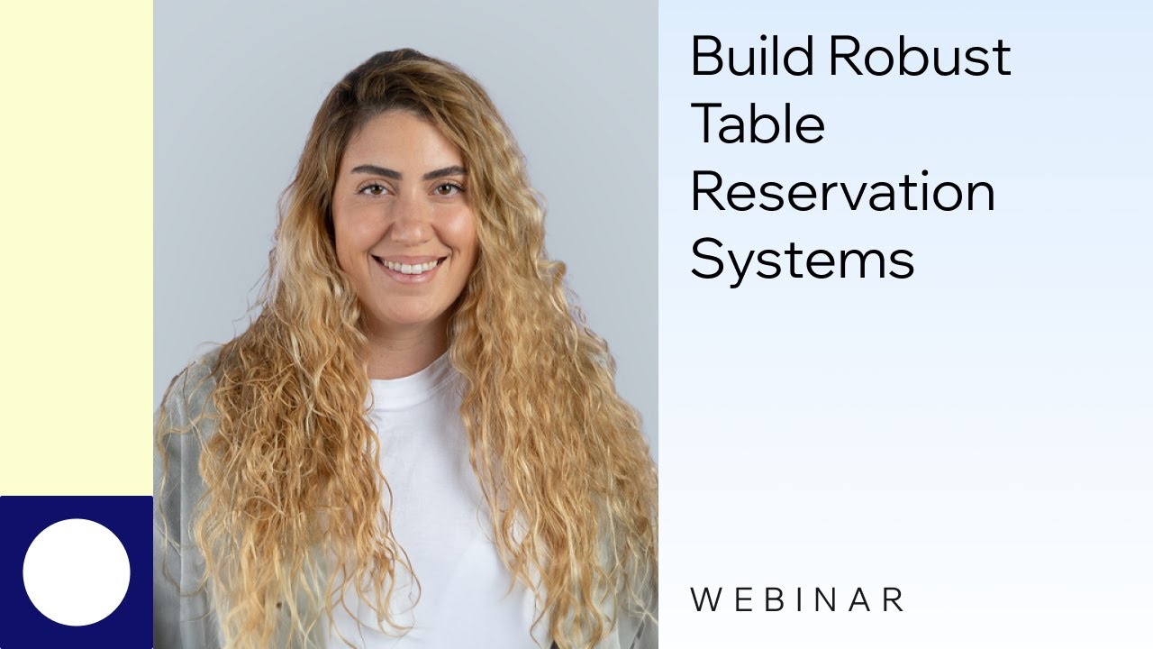 Wix Studio I Webinar: Build robust table reservation systems - YouTube