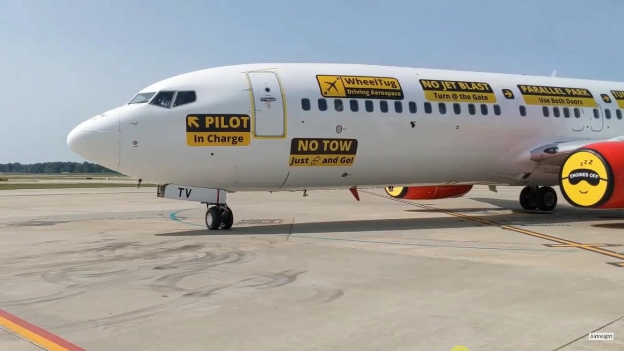 What is WheelTug | How does it works | Aviation World - YouTube
