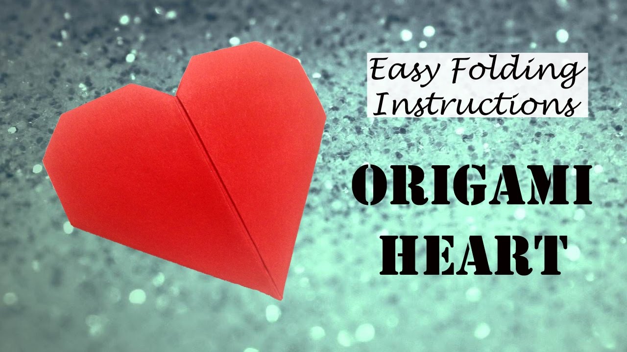 Origami Heart | Easy Valentine's Day DIY | Paper Heart | Valentine ...