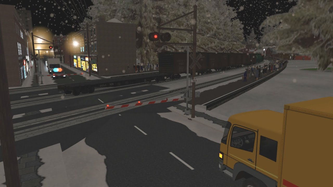 Trainz Railfanning Sneak Peek: Fictional Christmas Route, Steam Engines ...