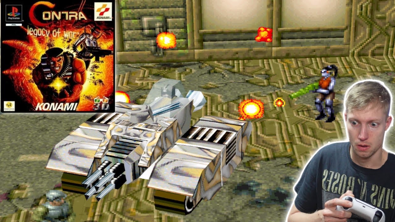 Contra: Legacy of War (PS1) Gameplay - Angezockt (1997) - YouTube