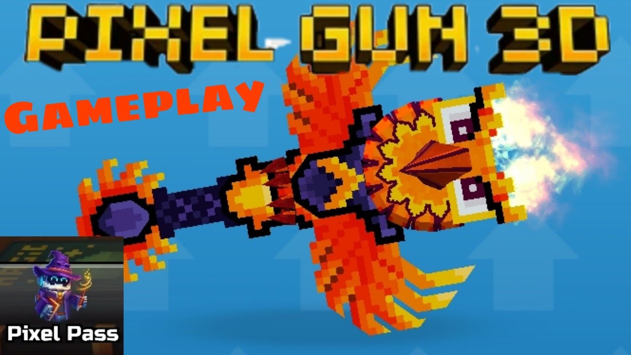 Pixel Gun 3D - Dark Mage Wand (New Design) Gameplay + New Magic School ...