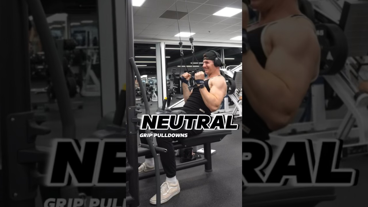 Neutral Grip Pulldowns (5 Tips) - YouTube