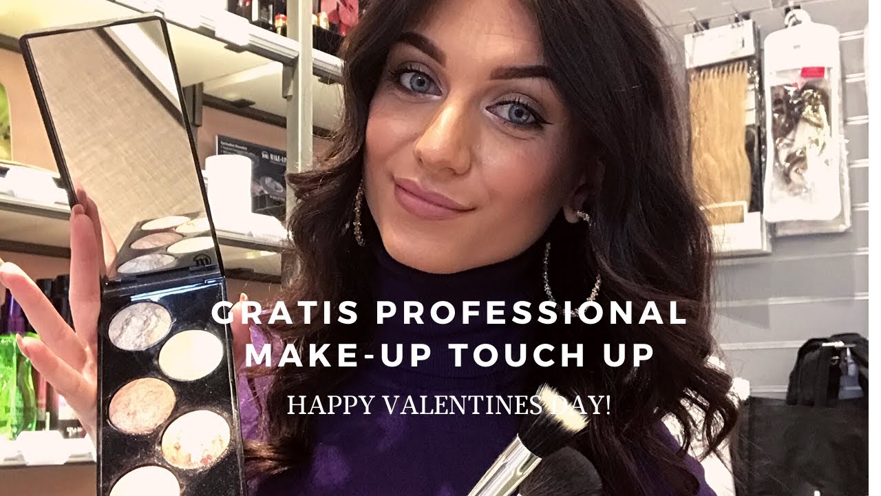 GRATIS professionele MAKE-UP touch up | Valentines day - YouTube