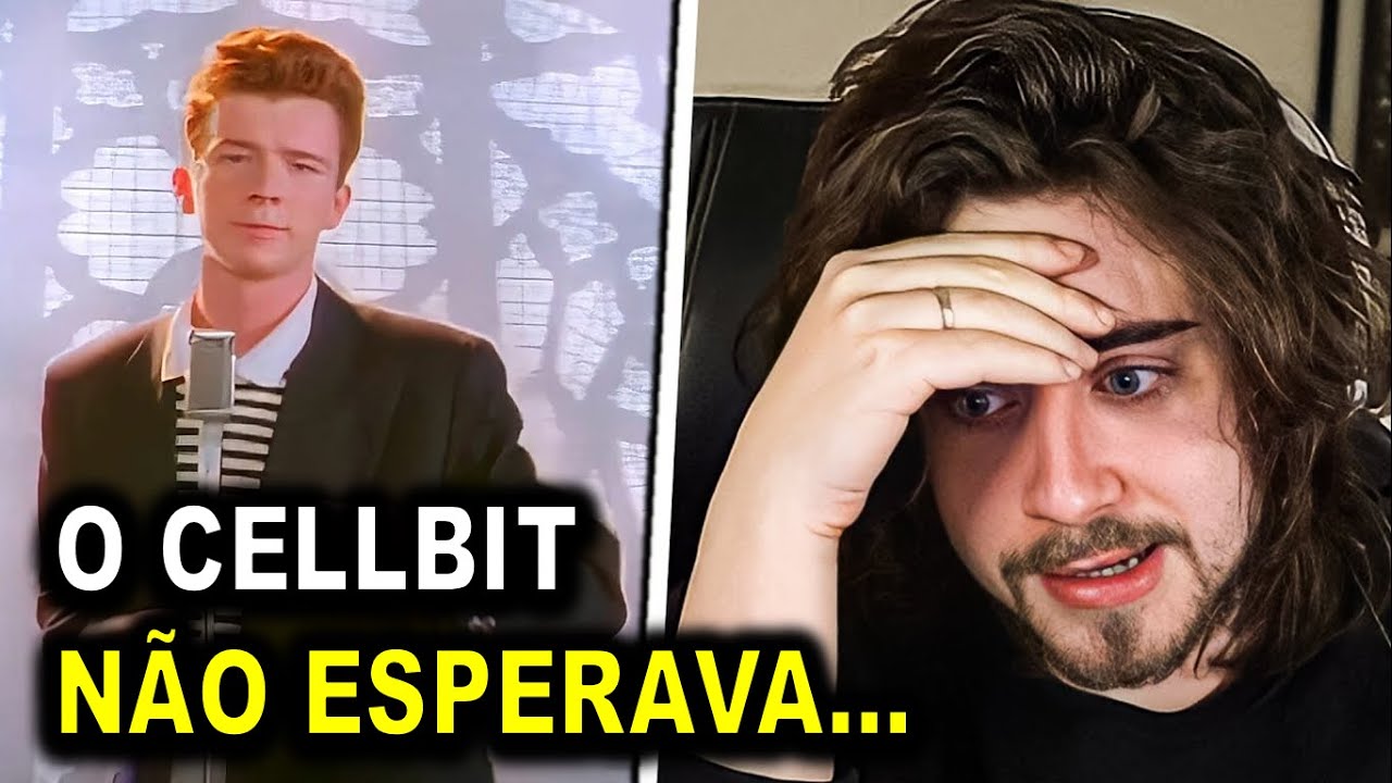 CELLBIT CAINDO NO RICKROLL DOS MEMES MUSICAIS!!! - YouTube