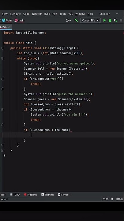 # shorts || guess the number game in java. - YouTube