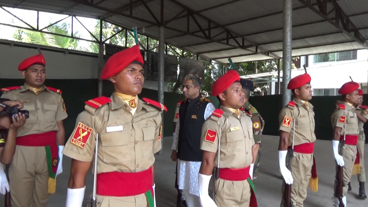 BNCC Guard of Honour - YouTube