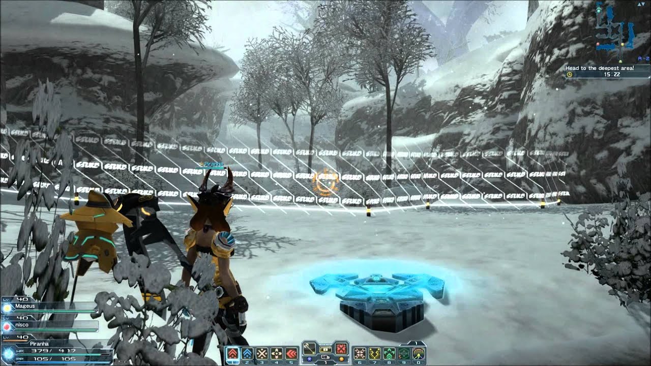 PSO2 - Naberius Time Attack TUTORIAL (Informative version) - YouTube