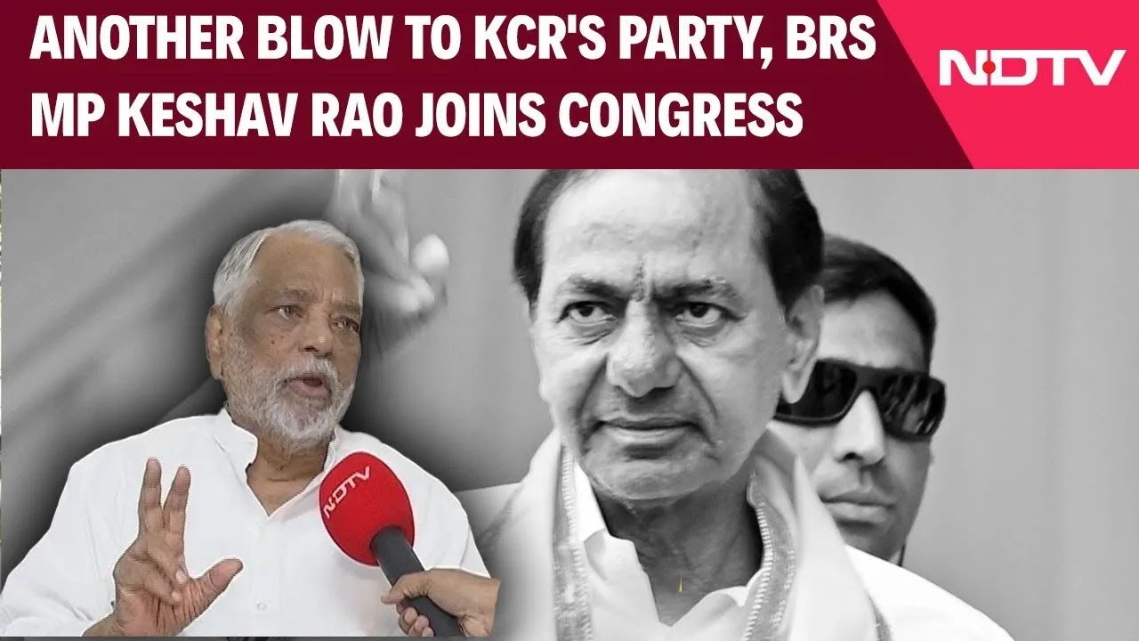 KCR Latest News | In Another Blow To KCR's Party, BRS MP Keshav Rao ...