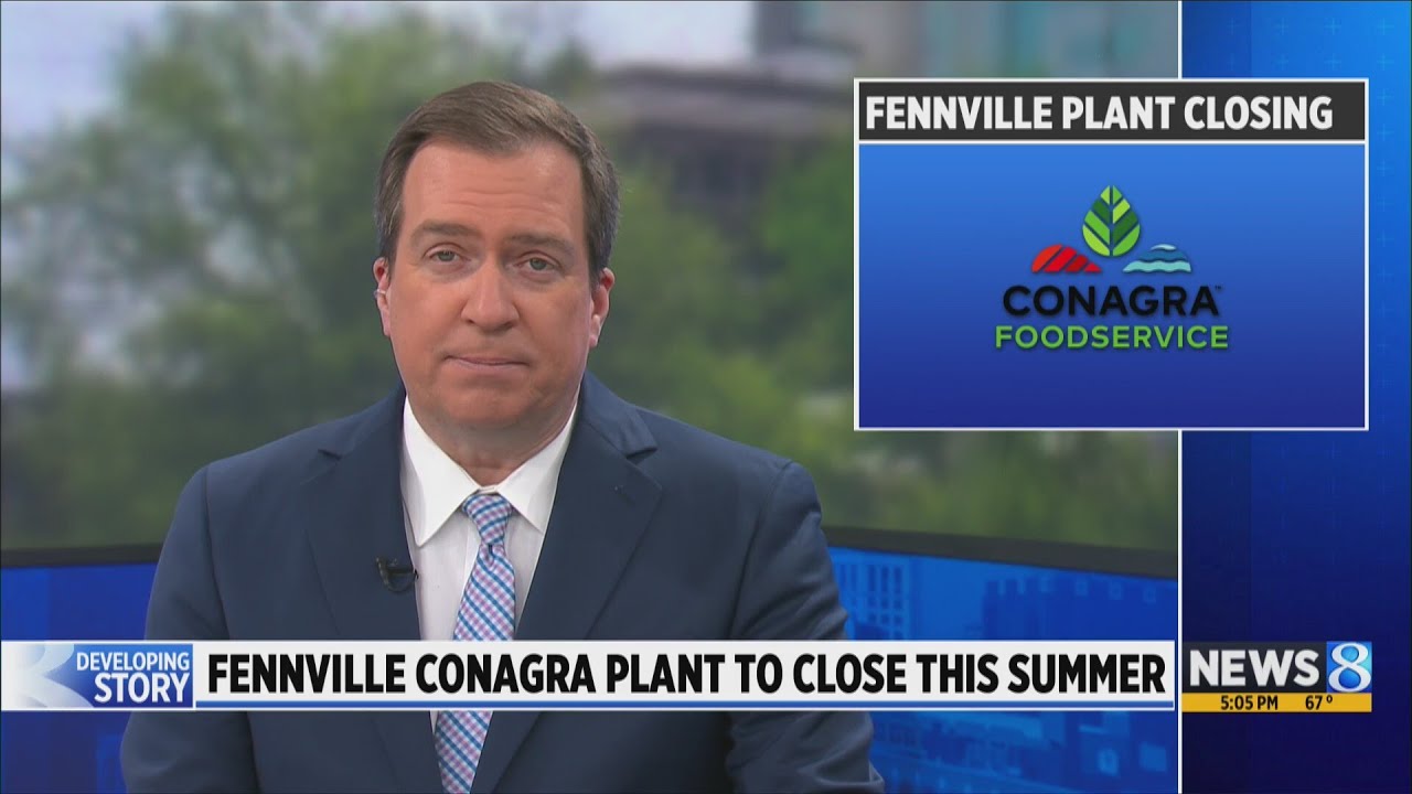 Conagra plant in Fennville to close by end of June - YouTube