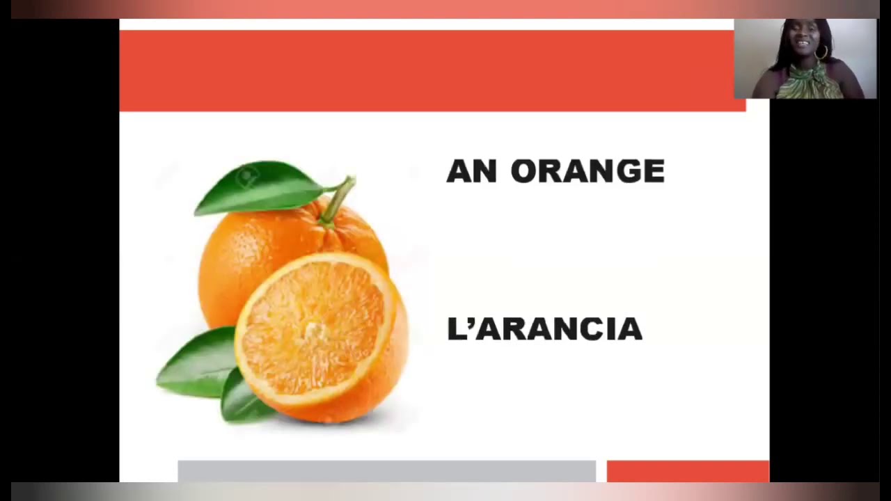 Some Common Italian fruits and their English Names - YouTube