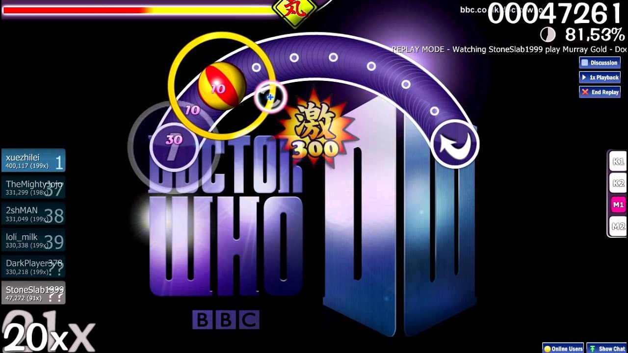 Osu - Doctor Who Theme Song! - YouTube