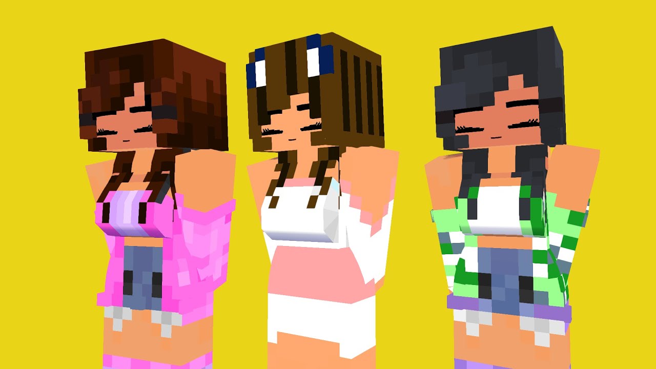 DARLING OHAYO SUPER IDOL DANCE : MINECRAFT ANIMATION | APHMAU 46 ...