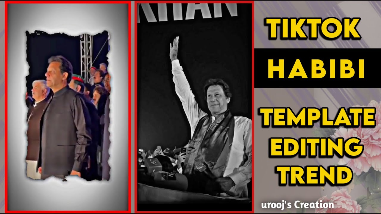 Habibi Edit Tutorial Capcut | TikTok New Trend || Habibi template new ...
