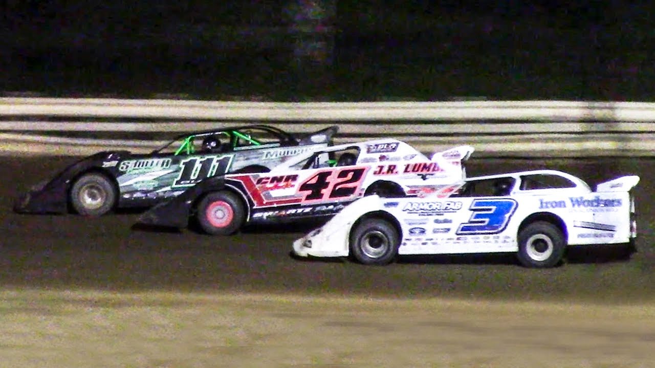 RUSH Crate Late Model Feature | Raceway 7 | 8-3-18 - YouTube