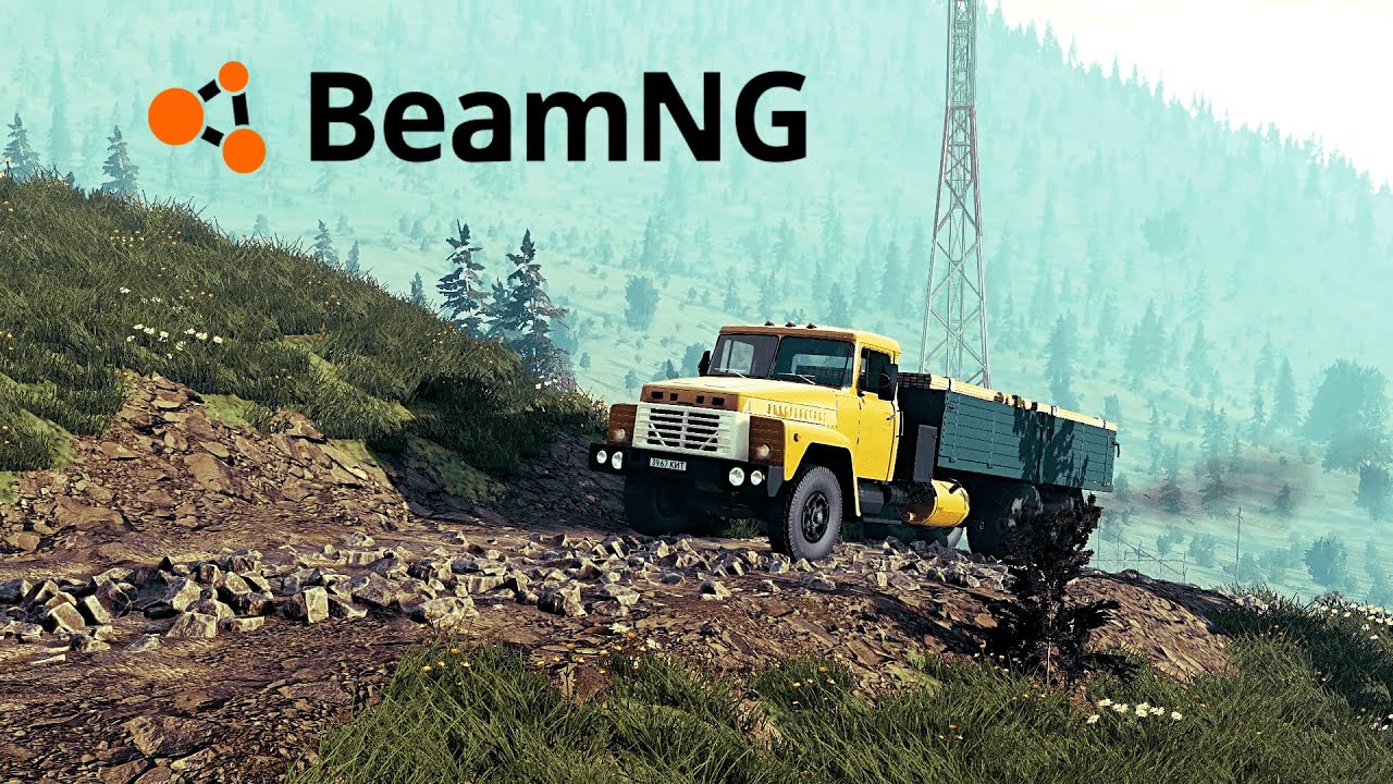 Kraz truck legend BeamNG.drive - YouTube