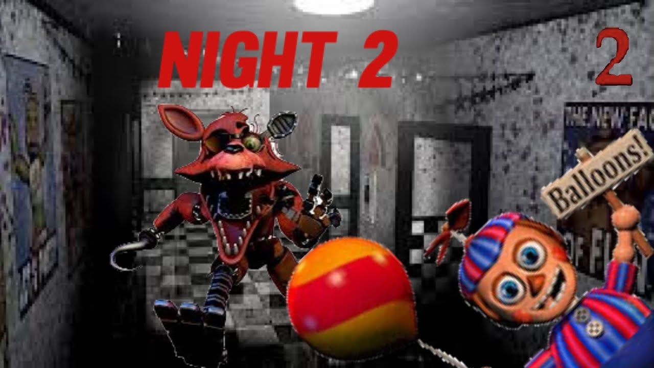Five Nights at Freddy's 2 gameplay part 2/Night 2 - YouTube