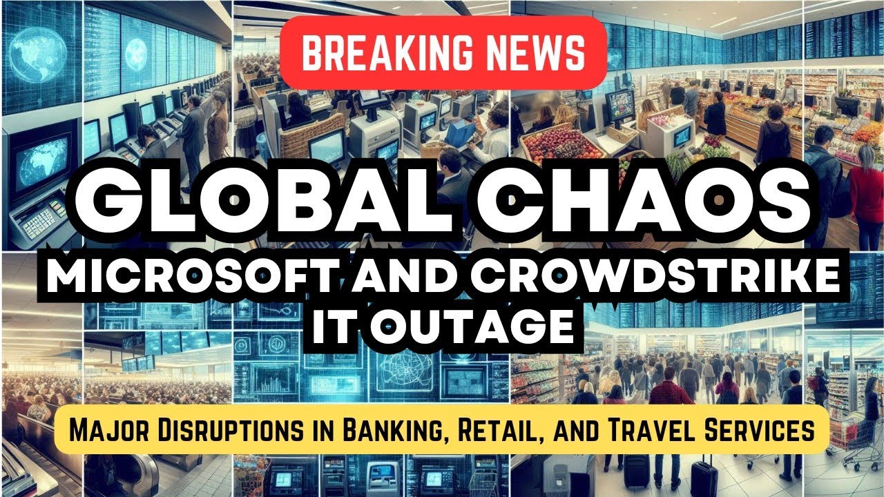 Global IT Outage: Microsoft & CrowdStrike Disrupt Banks, Shops, Travel ...