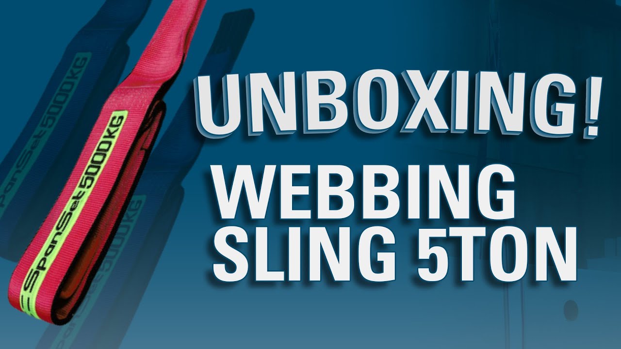Unboxing Webbing Sling yang Paling Favorit | Sabuk Belt Lifting SpanSet ...