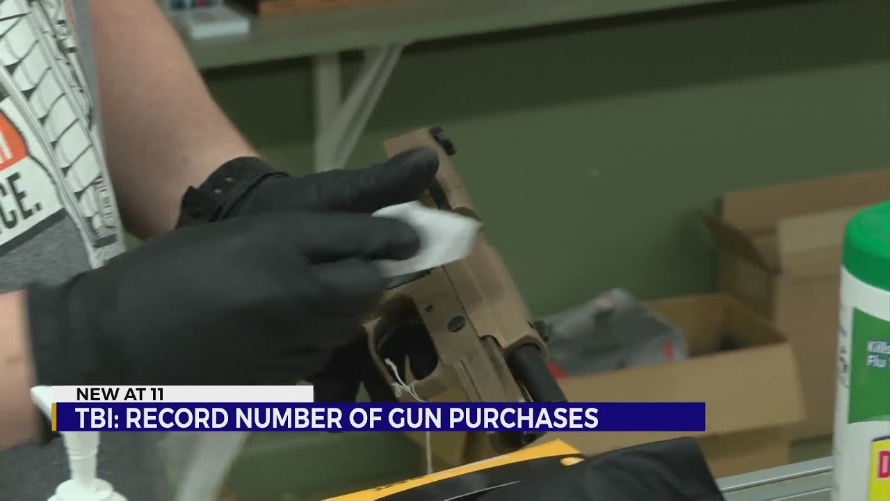 TBI: Tennessee reports record number of gun sales in 2020 - YouTube