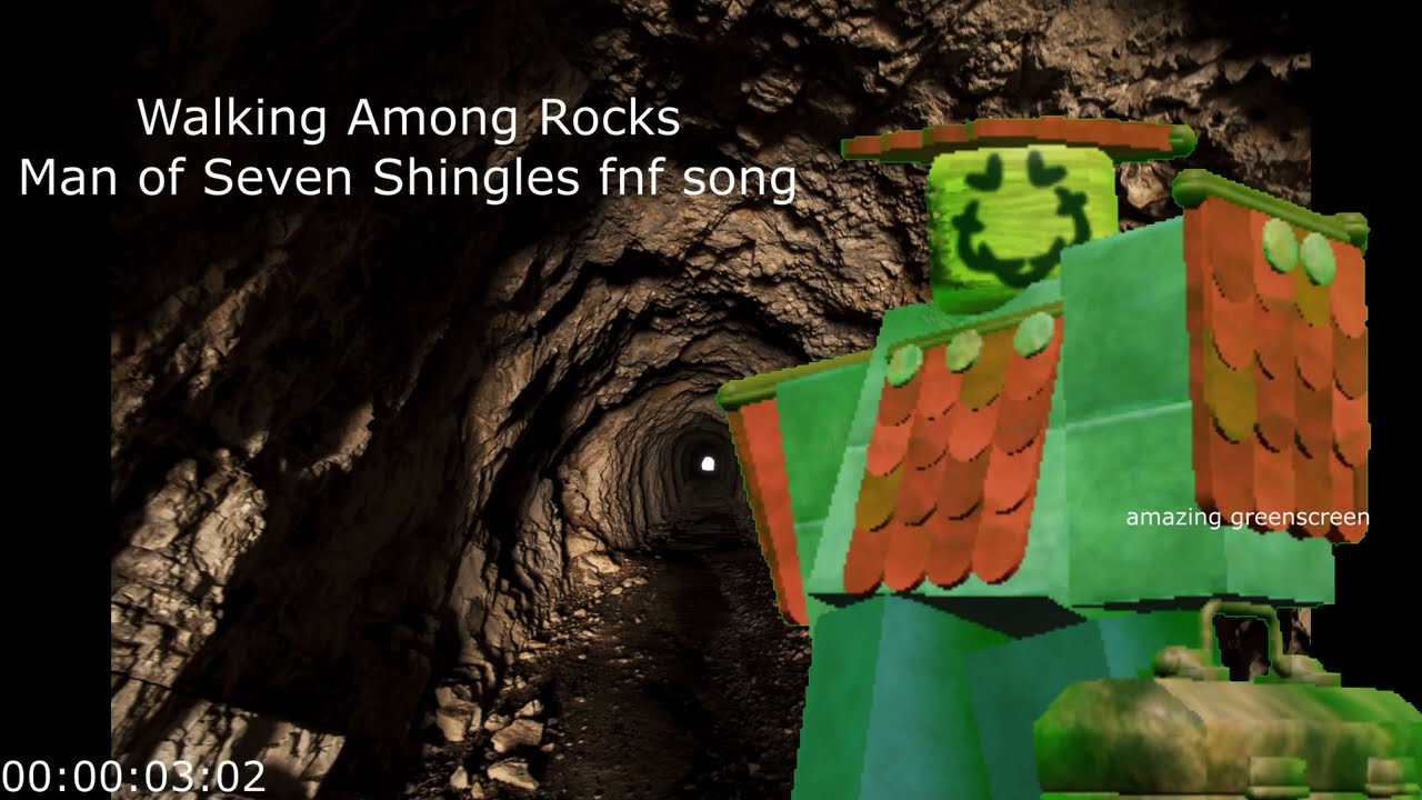 Walking Among Rocks | Man of Seven Shingles fnf song - YouTube