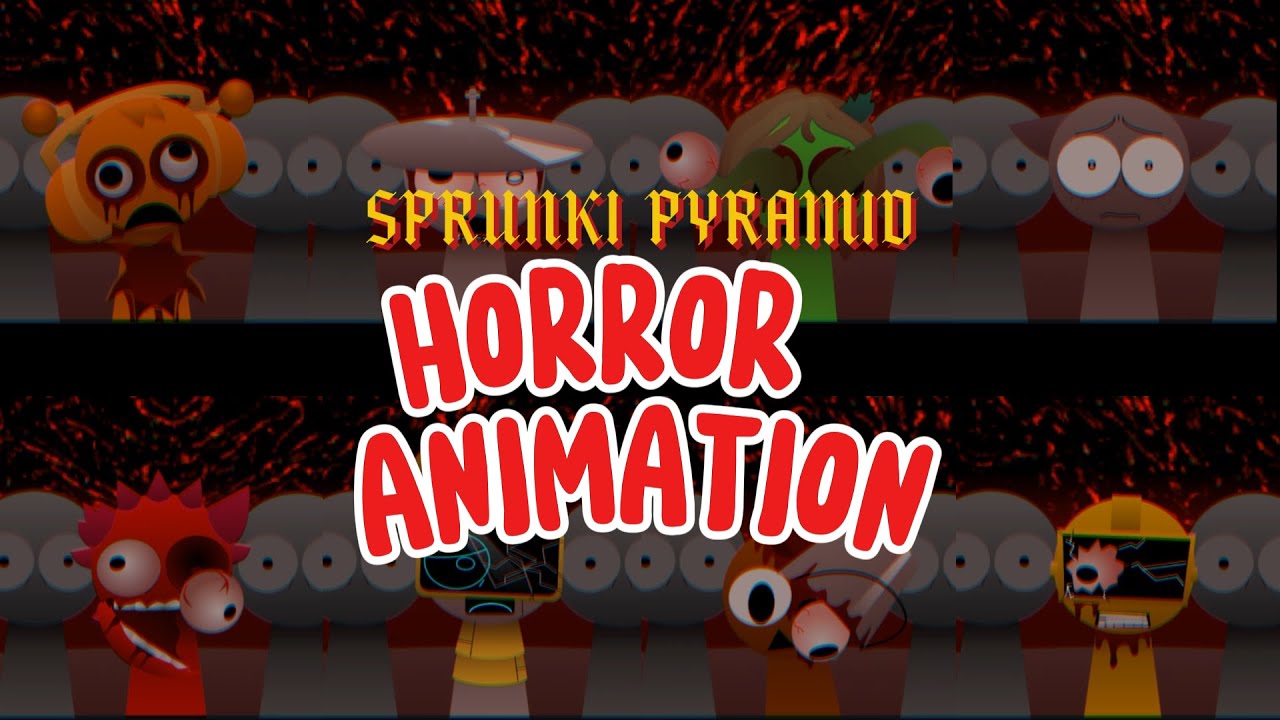 NEW HORROR ANIMATION WITH ALL CHARACTERS IN INCREDIBOX SPRUNKI ...