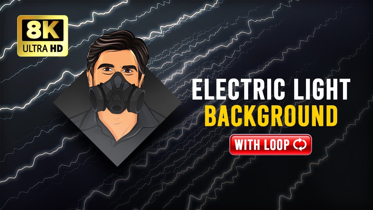 Electric light Neon Light 8K Background Stock Footage Loop - YouTube