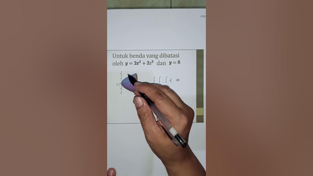 INTEGRAL RANGKAP TIGA - KALKULUS 2 - YouTube