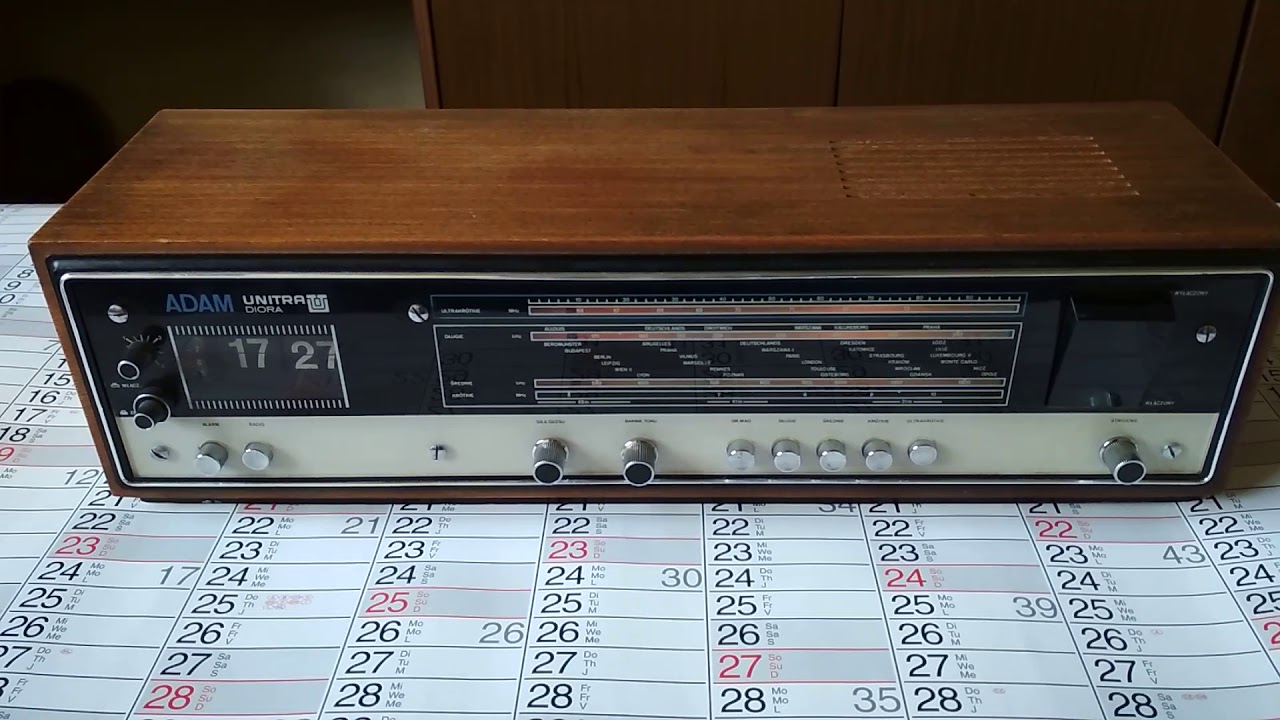 Unitra Diora Adam DMT-445 - YouTube