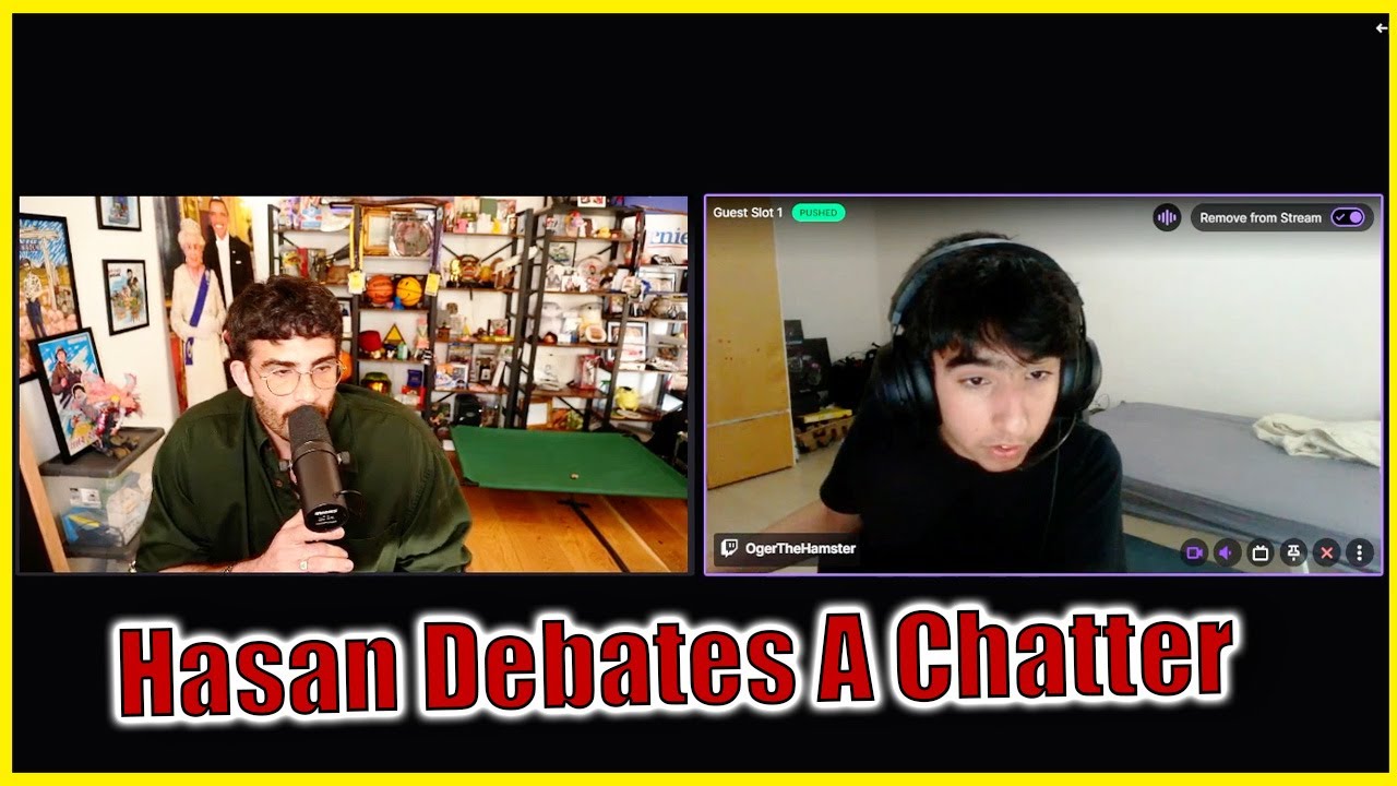 Hasan Debates Chatter Over Israel Palestine | Hasan Clip Factory - YouTube