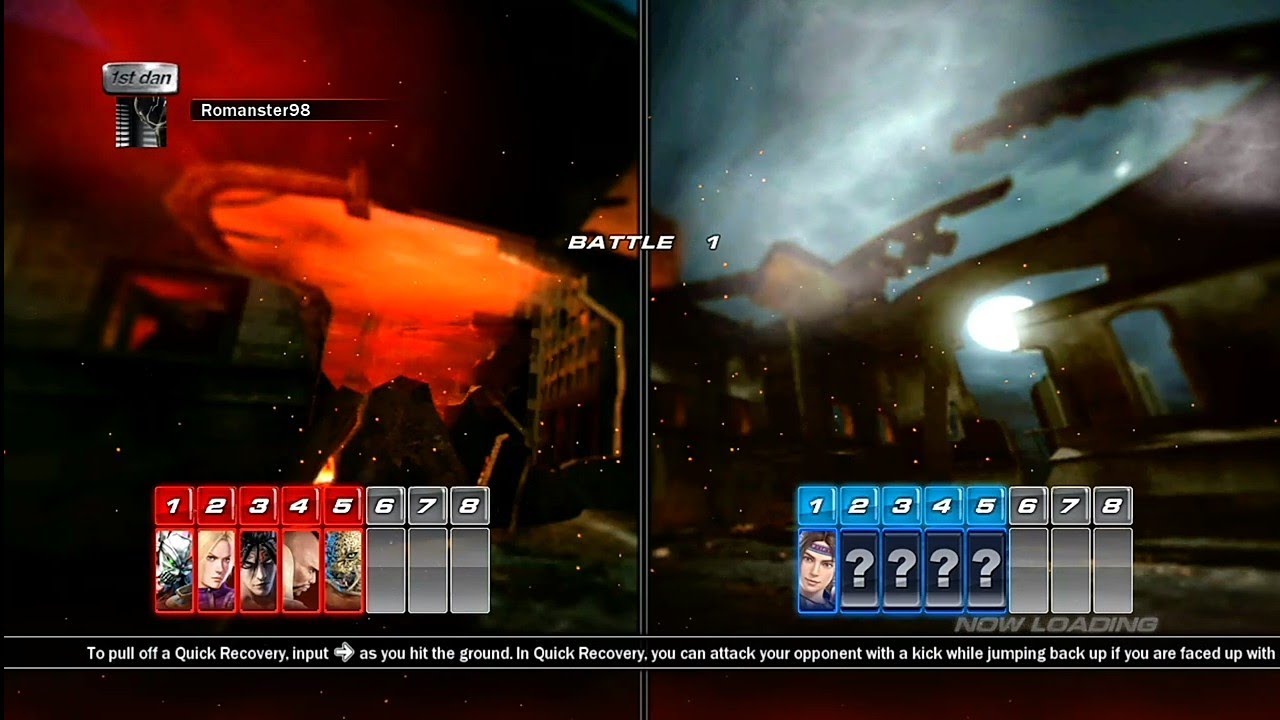 Tekken 6 - Team Battle as Team Judgement Day (WWE Team) - YouTube