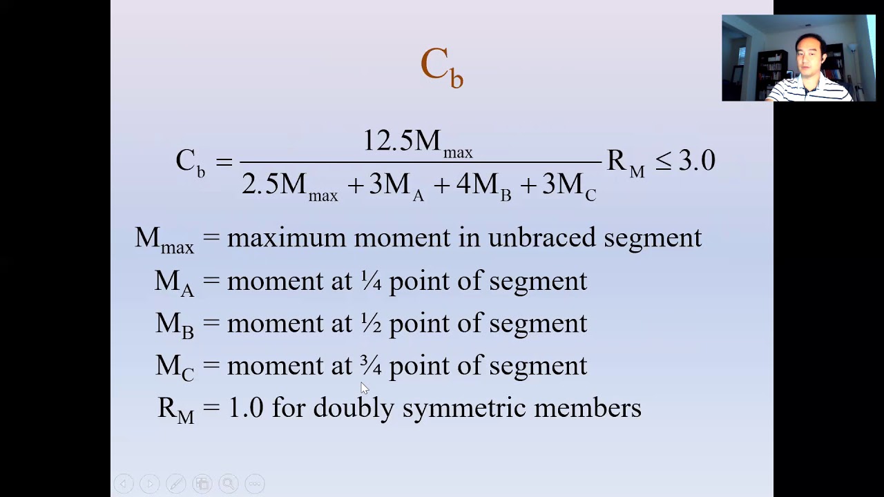 [EGR 352] Week 12 Video 3 (Cb factor, AISC Table 3-10) - YouTube