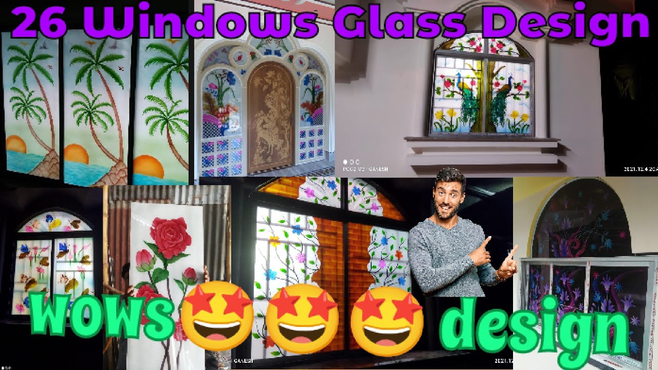 Modern 26 Window Glass Design.. Window Glass Design Glass Design ...