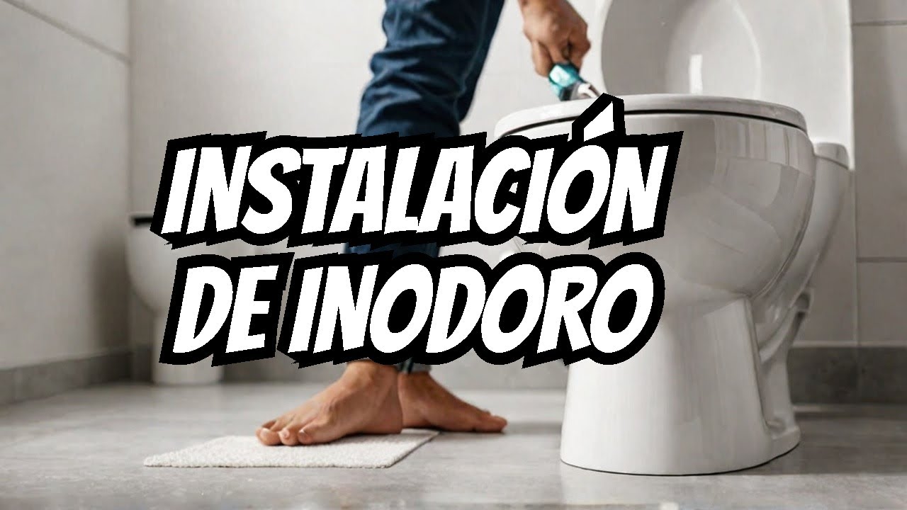 ¿Cómo instalar un inodoro, Pasos y herramientas necesarias? - YouTube