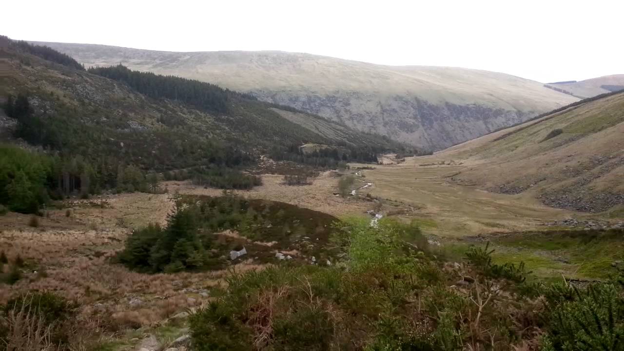 Glenmalure valley and waterfall - YouTube