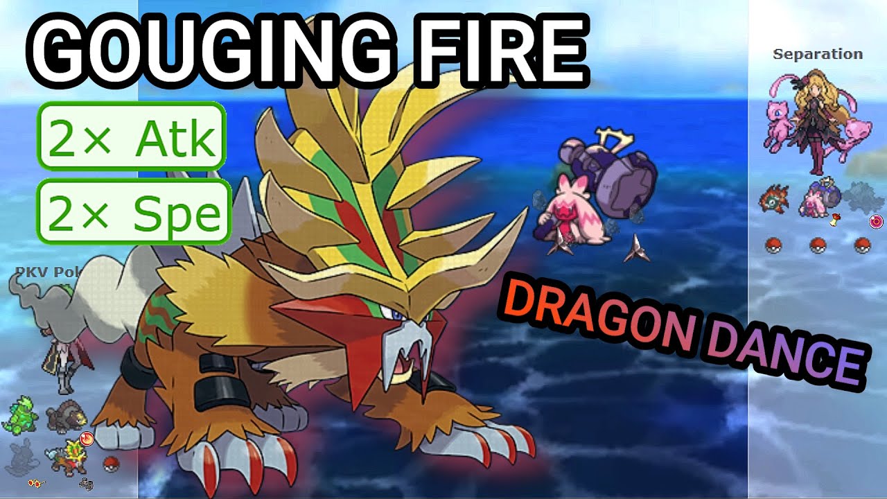 Dragon Dance Gouging Fire Is Too Good! (Pokemon Showdown Random Battles ...