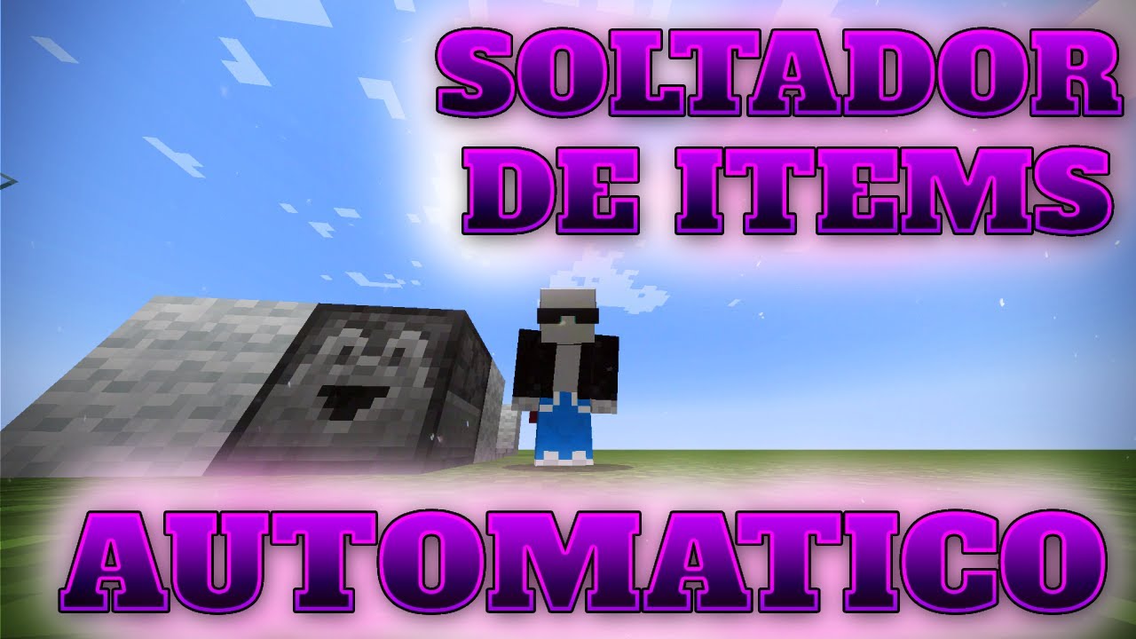 COMO HACER UN SOLTADOR DE ITEMS EN MINECRAFT [JAVA Y BEDROCK] 1.20 ...