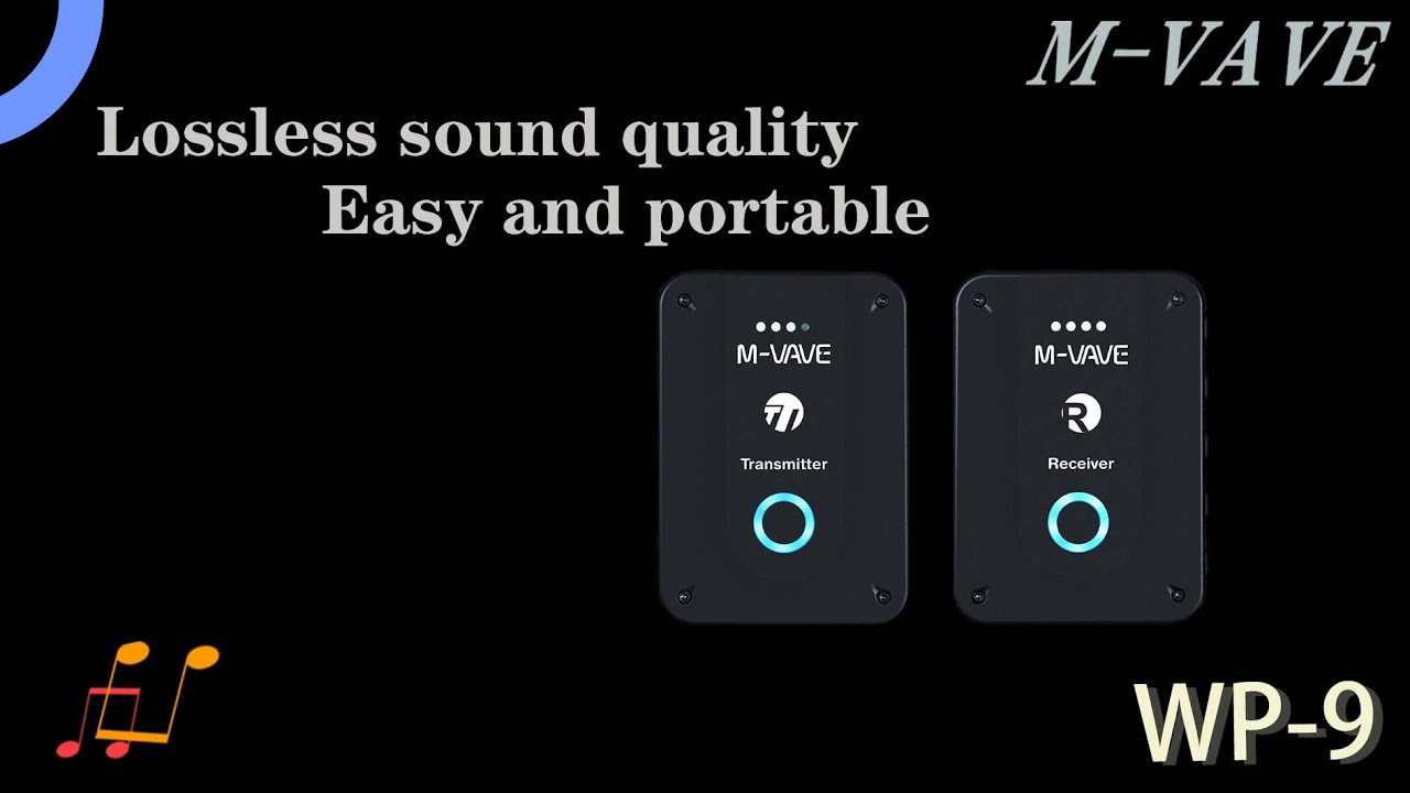 M-VAVE New Product Release WP-9 Wireless In Ear Monitor System - YouTube