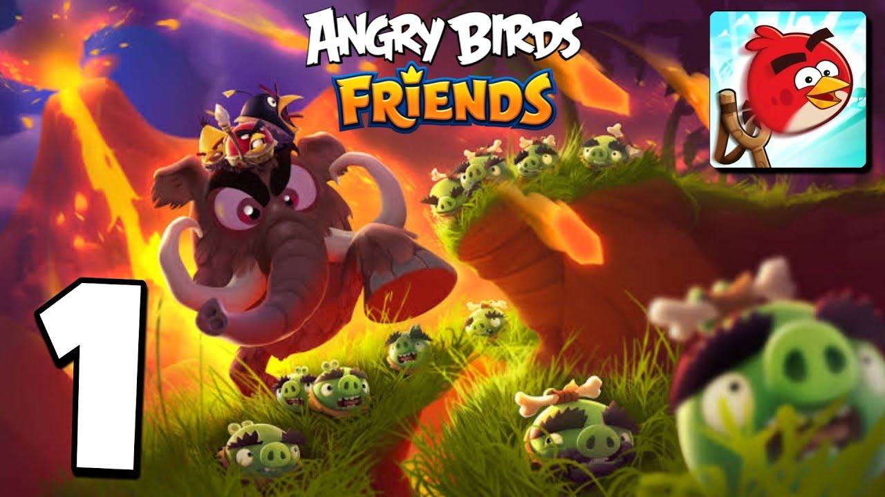 Angry Birds Friends Walkthrough Part 1: Floor 1-5 Gameplay - YouTube