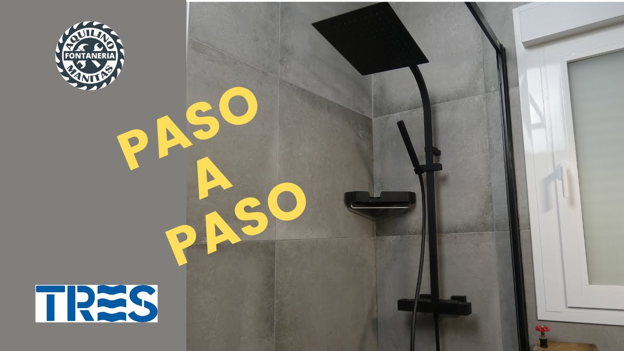 💥Como CAMBIAR un CONJUNTO de DUCHA ¡PASO A PASO! - YouTube