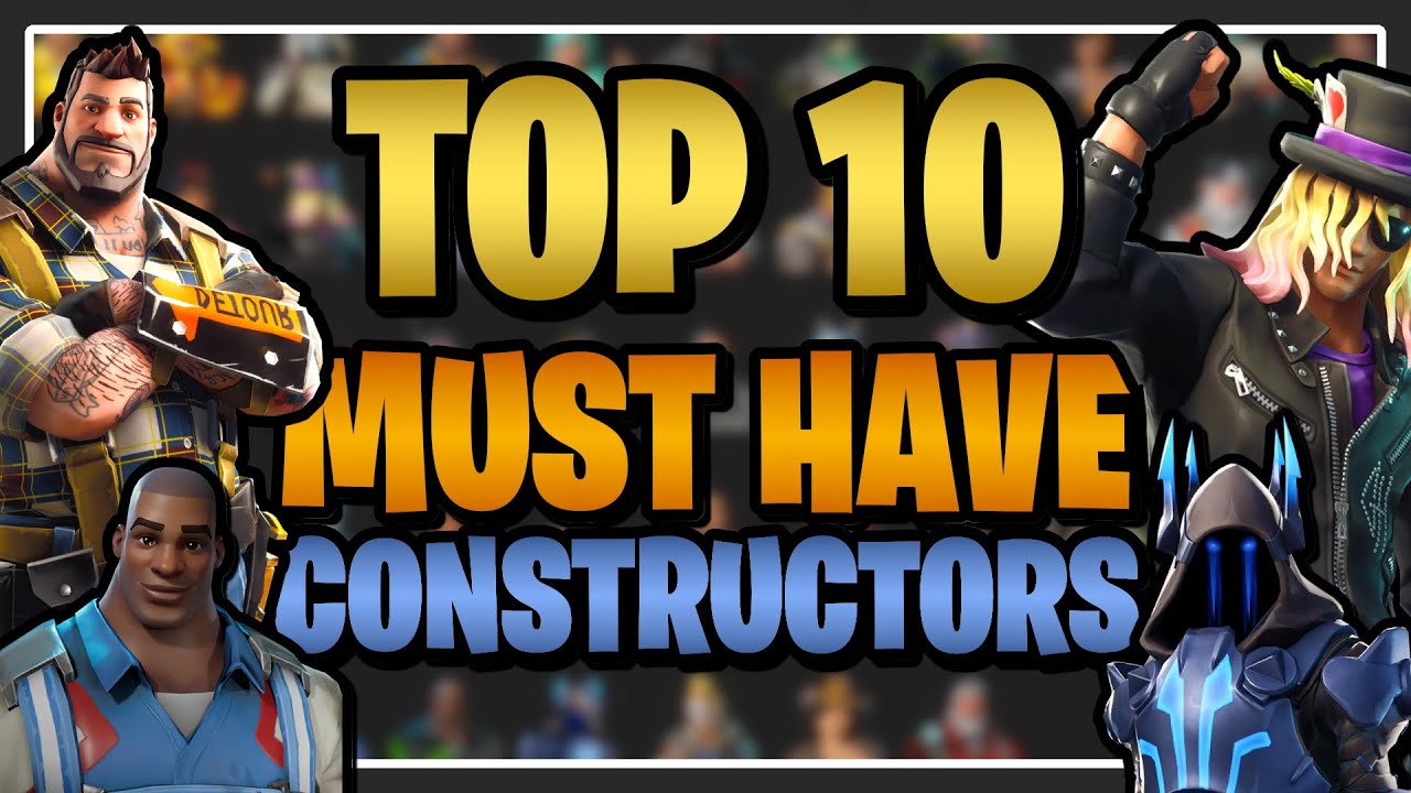 2025 APPROVED: TOP 10 Constructors YOU NEED in Fortnite Save the World! - YouTube