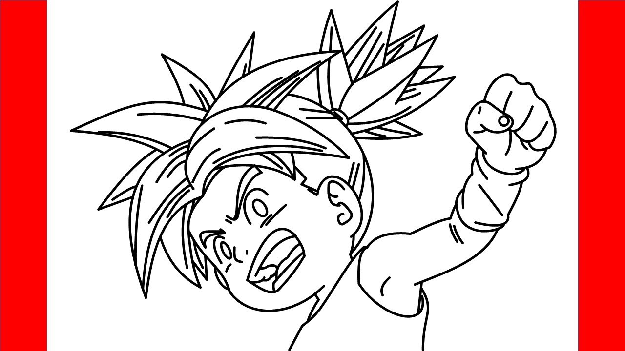 How To Draw Shu From Blue Dragon - Step By Step Drawing - YouTube