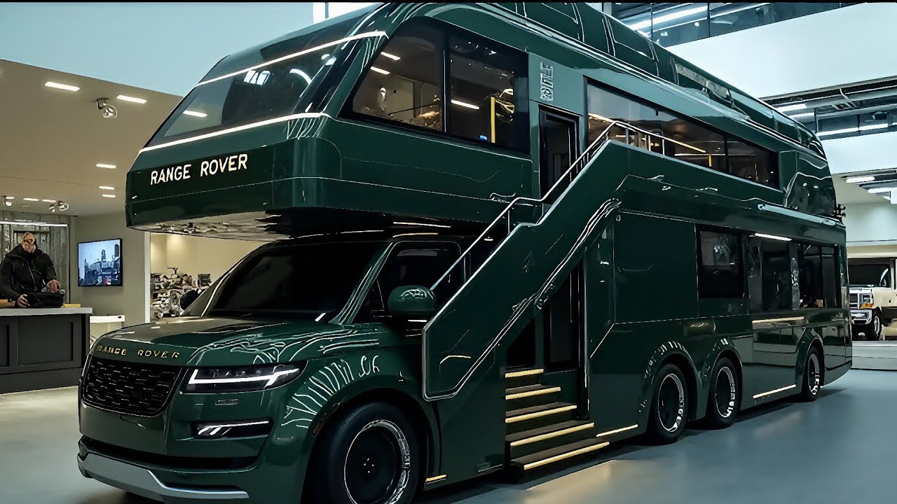 Range Rover Goes WILD – Ultimate Luxury Motorhome Reveal! - YouTube