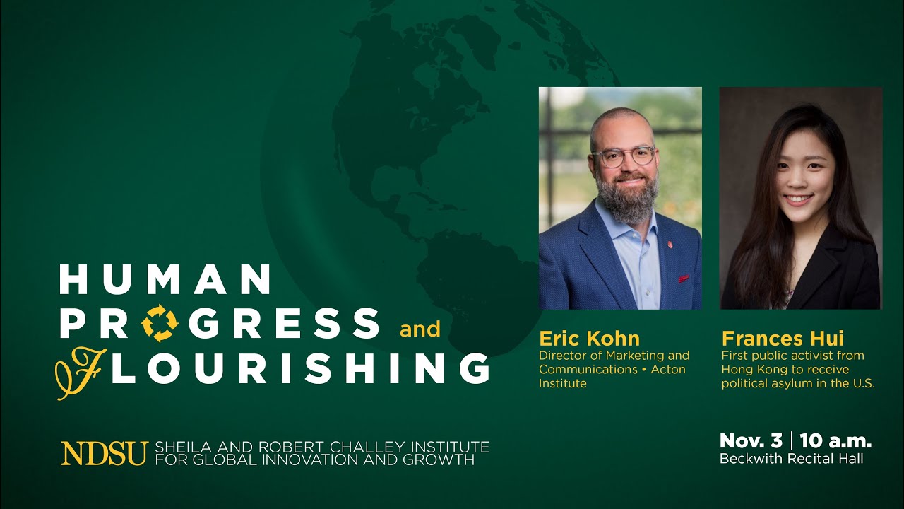 Eric Kohn & Frances Hui | Human Progress and Flourishing Workshop - YouTube