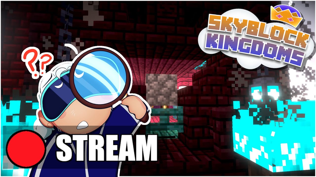 There's Something Sus on Skyblock Kingdoms SMP | English/Gaeilge - YouTube