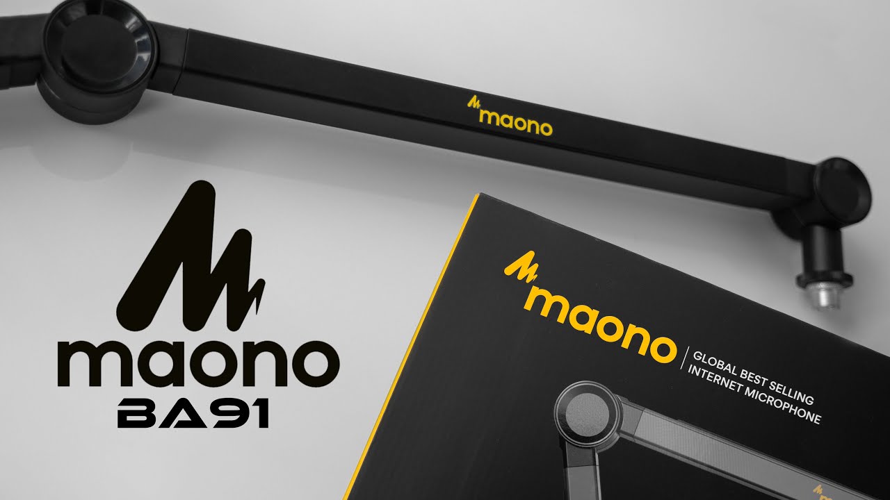 Maono BA91 Microphone Suspension Boom Arm Stand Bangla Review 2024 ...