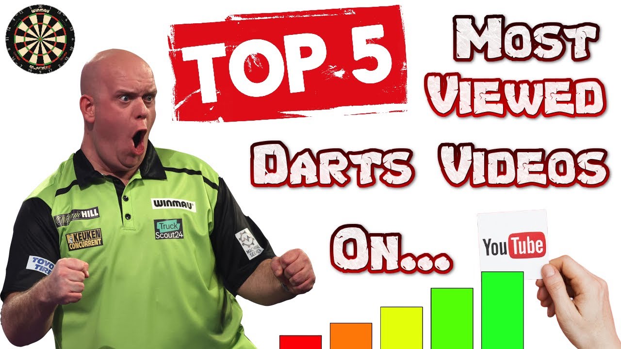 TOP 5 Most Viewed DARTS Videos On Youtube - Funny Ending! - YouTube