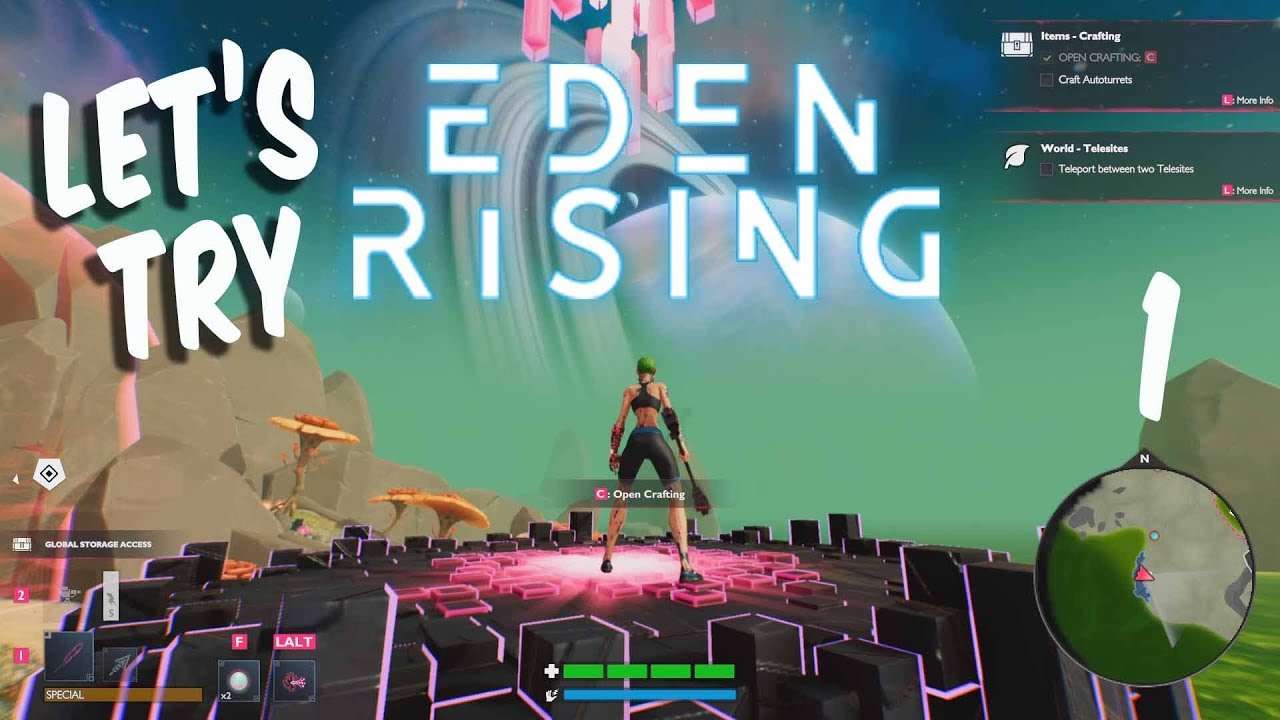 Eden Rising: #1 Let's give Eden Rising try and see how it goes, Free on ...