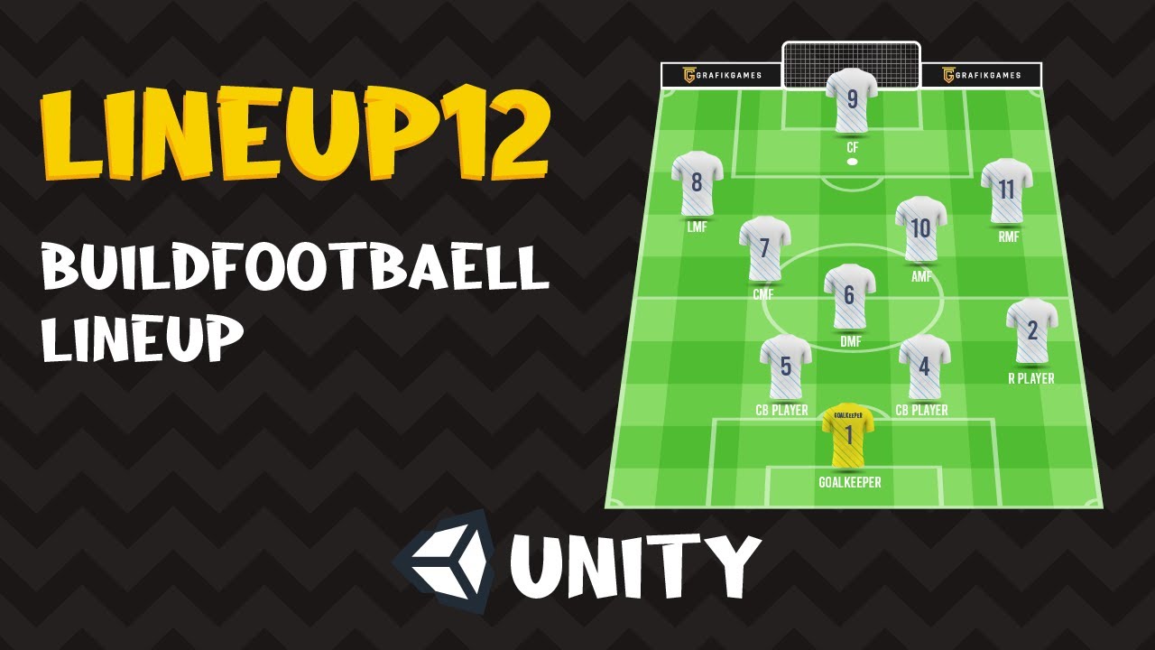 Football Lineup Builder : Lineup 12 Unity - YouTube